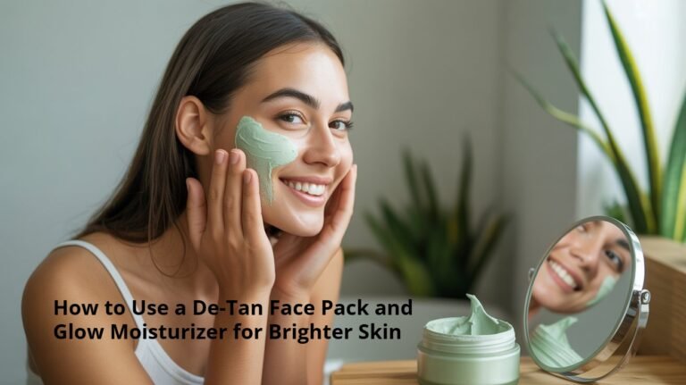 How to Use a De-Tan Face Pack and Glow Moisturizer for Brighter Skin ...