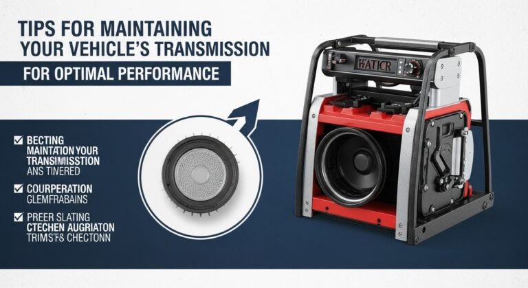 Tips for Maintaining Your Vehicle's Transmission for Optimal ...